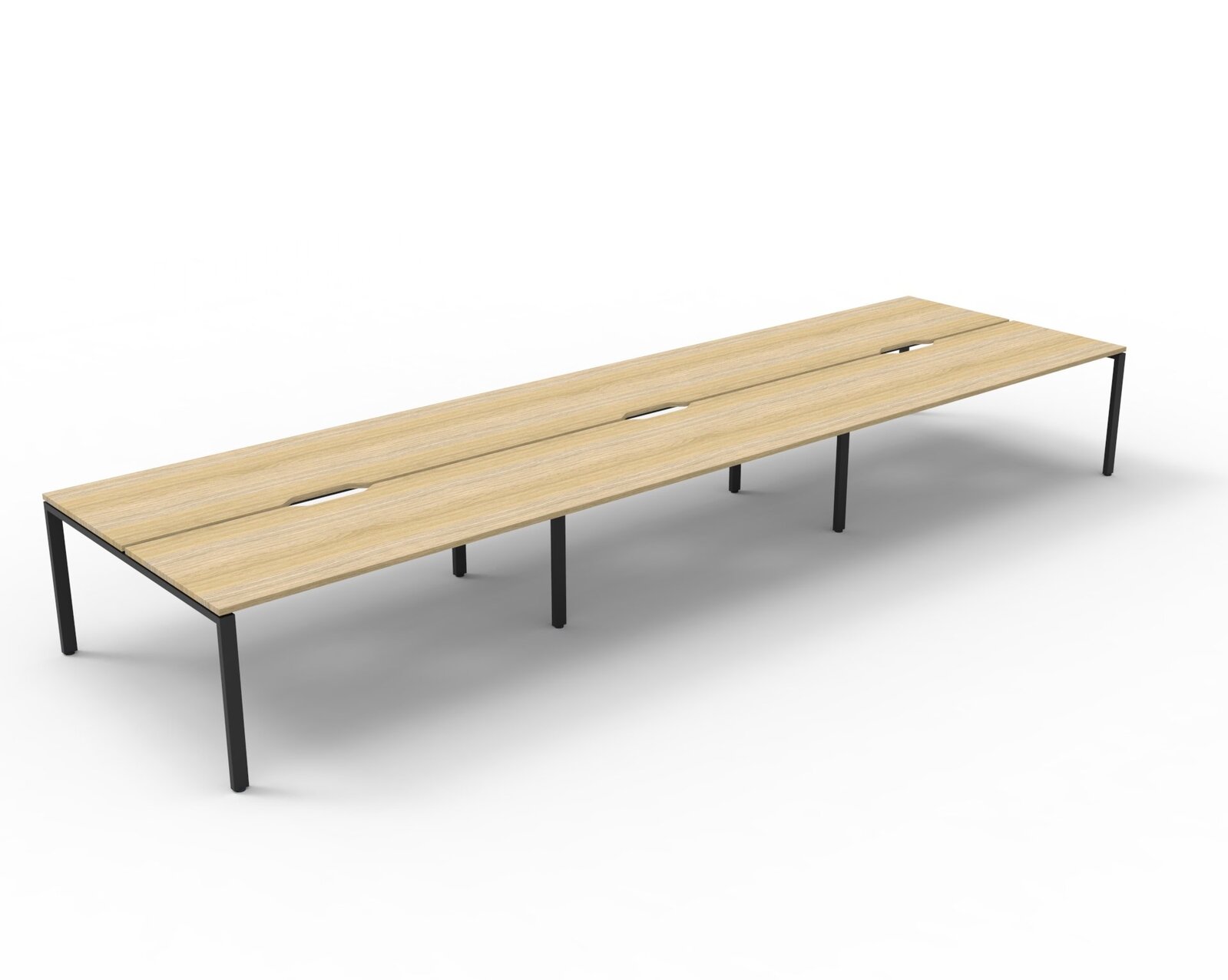 Double Sided 6 User Workstation Profile Leg